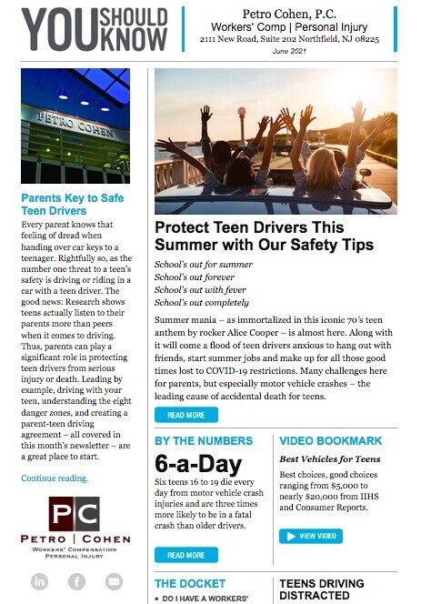 May 2021 - Save a Teen Driver with These Driving Tips - Petro Cohen